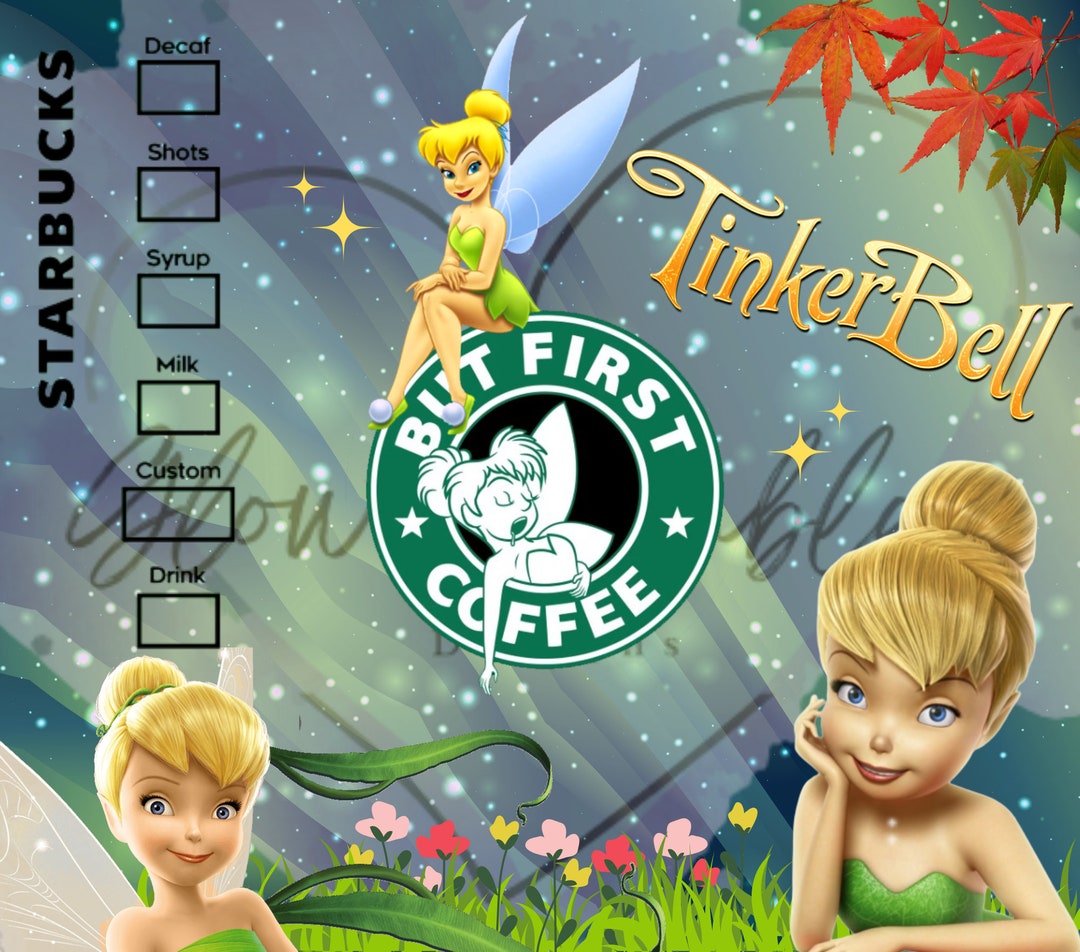 Tinker Bell Tumbler Wrap - Etsy