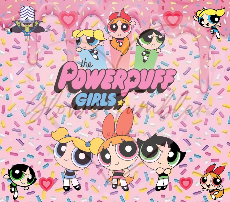Power Puff Girls Tumbler Wrap - Etsy