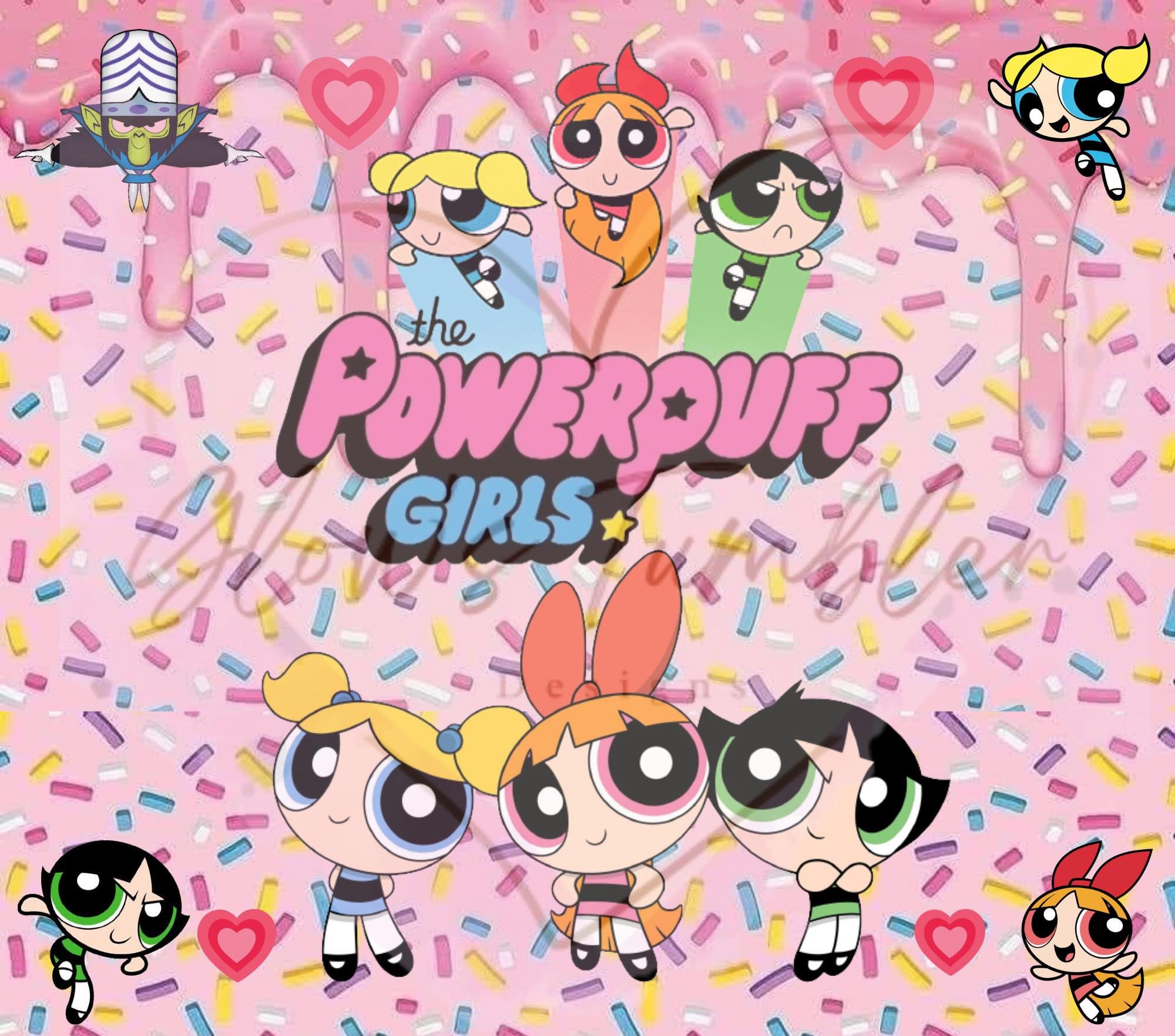 Power Puff Girls Tumbler Wrap - Etsy