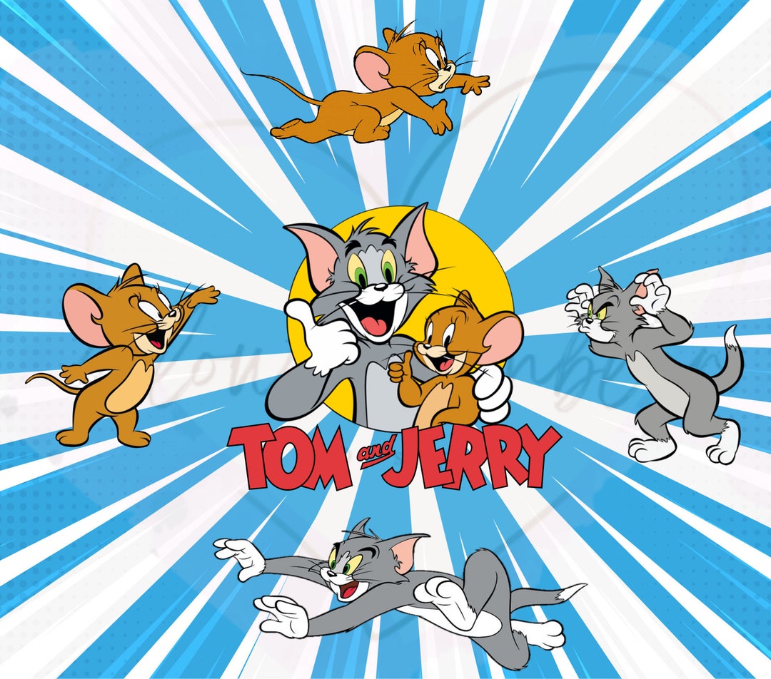 Tom & Jerry Tumbler Wrap - Etsy