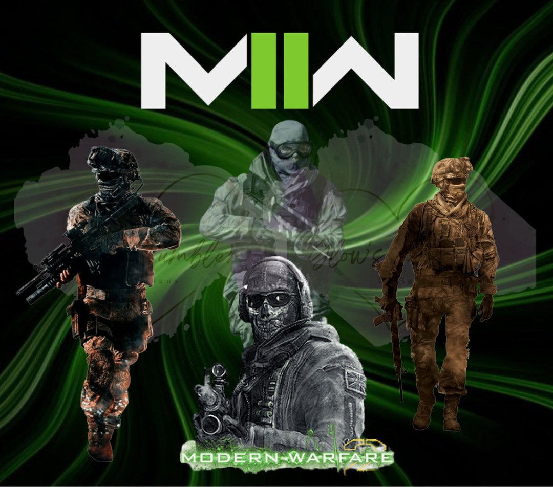 MW2 Tumbler Wrap - Etsy