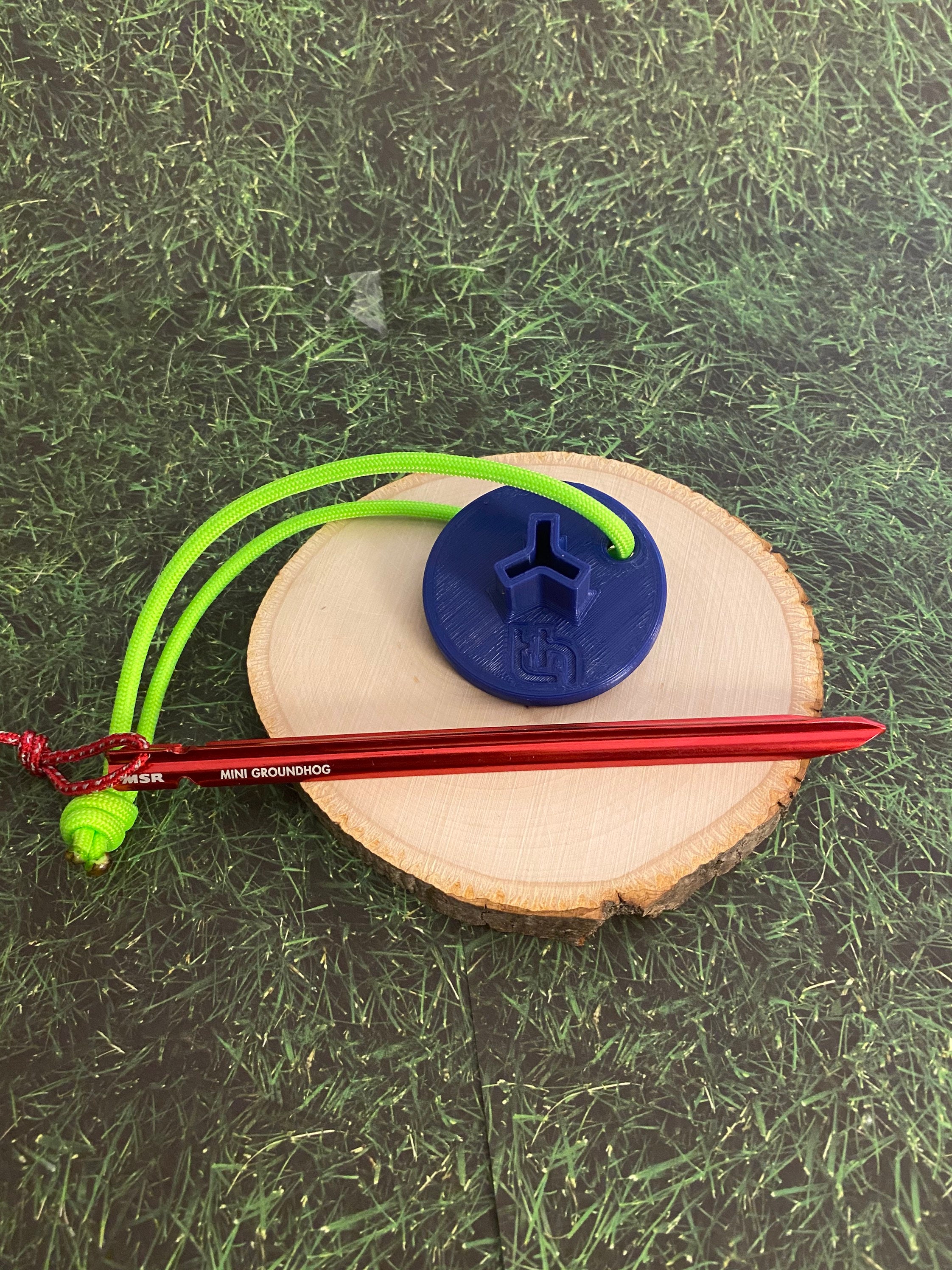 Backpacking Hand Forged Tool Stake Stake Driver Tool Mini Groundhog ...