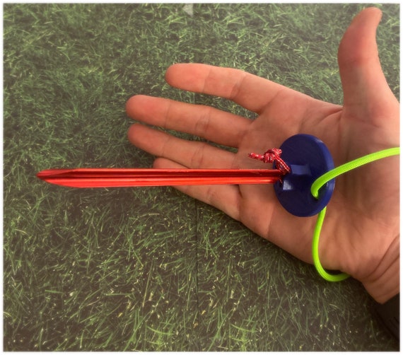 Backpacking Hand Forged Tool Stake Stake Driver Tool Mini Groundhog ...