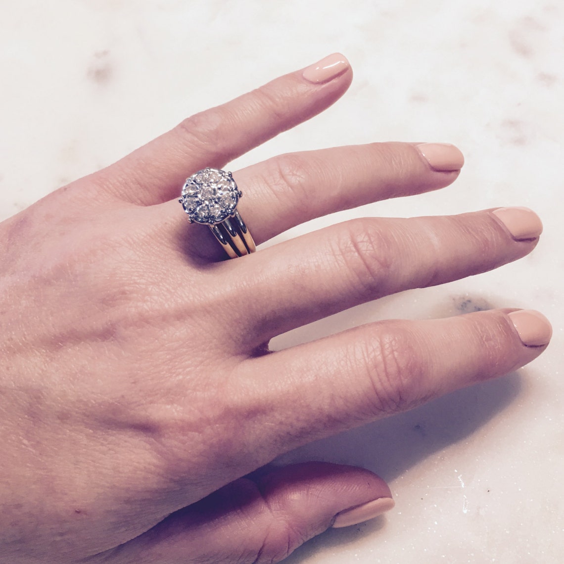 Vintage Engagement Ring: Marseille, French Collection - Etsy