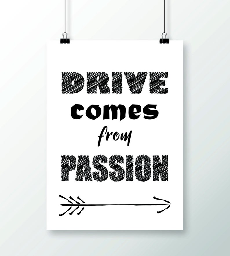 Digital Typography Artwork Motto Print Entrepreneur Printable - Etsy