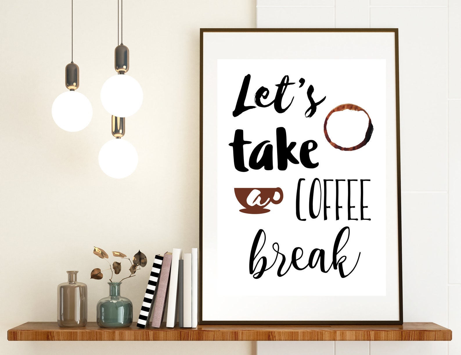 Printable Coffee Poster - Funny Office Signs With Hand Drawn Elements ...