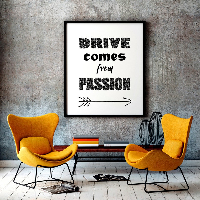 Digital Typography Artwork Motto Print Entrepreneur Printable - Etsy