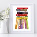 Murder Mystery Book Poster Printable Mystery Books Stack - Etsy