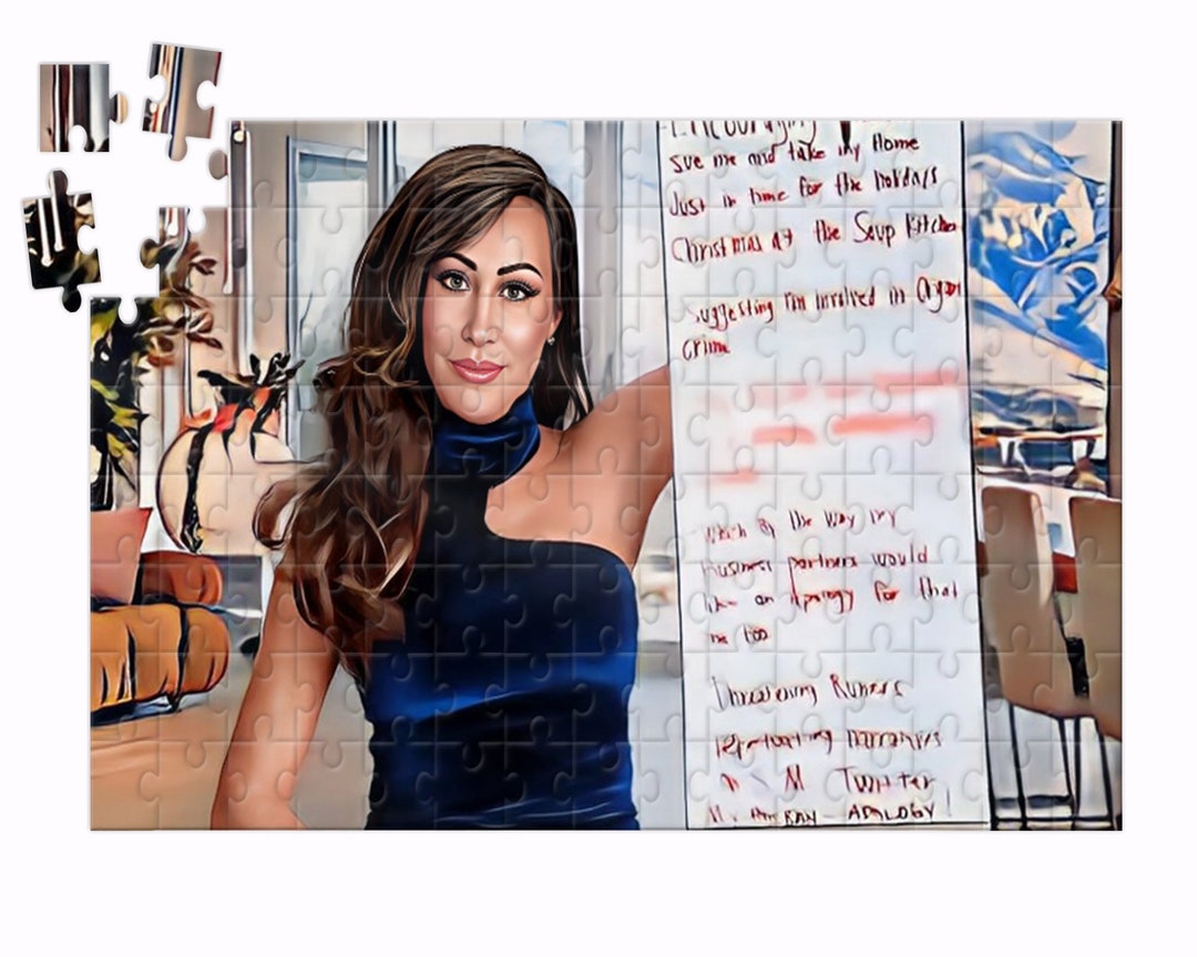 Angie Apology Scroll Puzzle Real Housewives of Salt Lake City RHOSLC ...