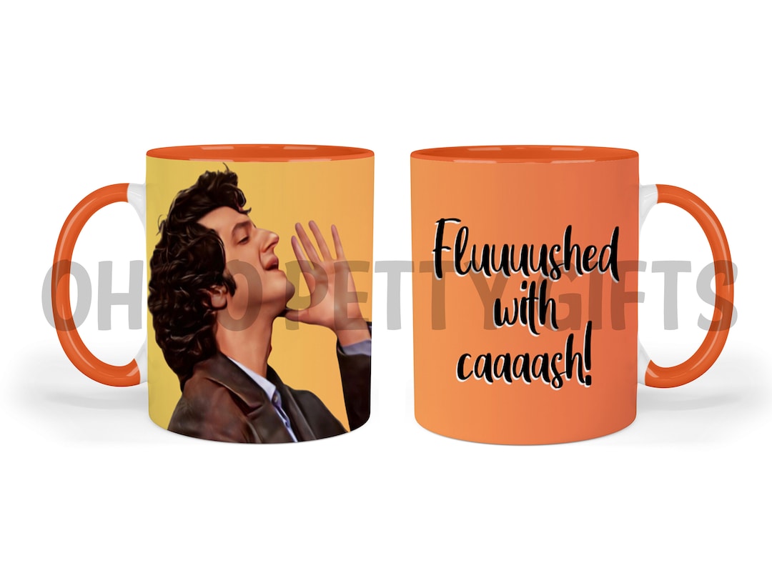 ONE Parks and Rec Flushed With Cash 11 Oz Coffee Mug Parks & Recreation ...