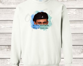 The Office Michael Scott Hi I'm Date Mike Nice to Meet Me - Etsy