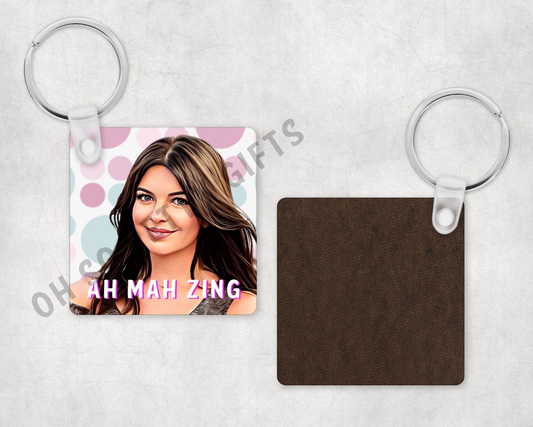 Penny Ah Mah Zing Happy Endings Keychain Amazing Ahmahzing - Etsy
