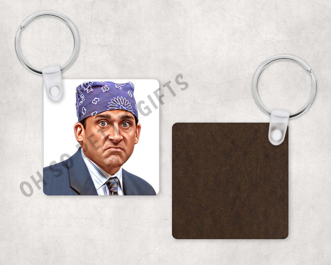 Prison Mike KEYCHAIN the Office Michael Scott - Etsy