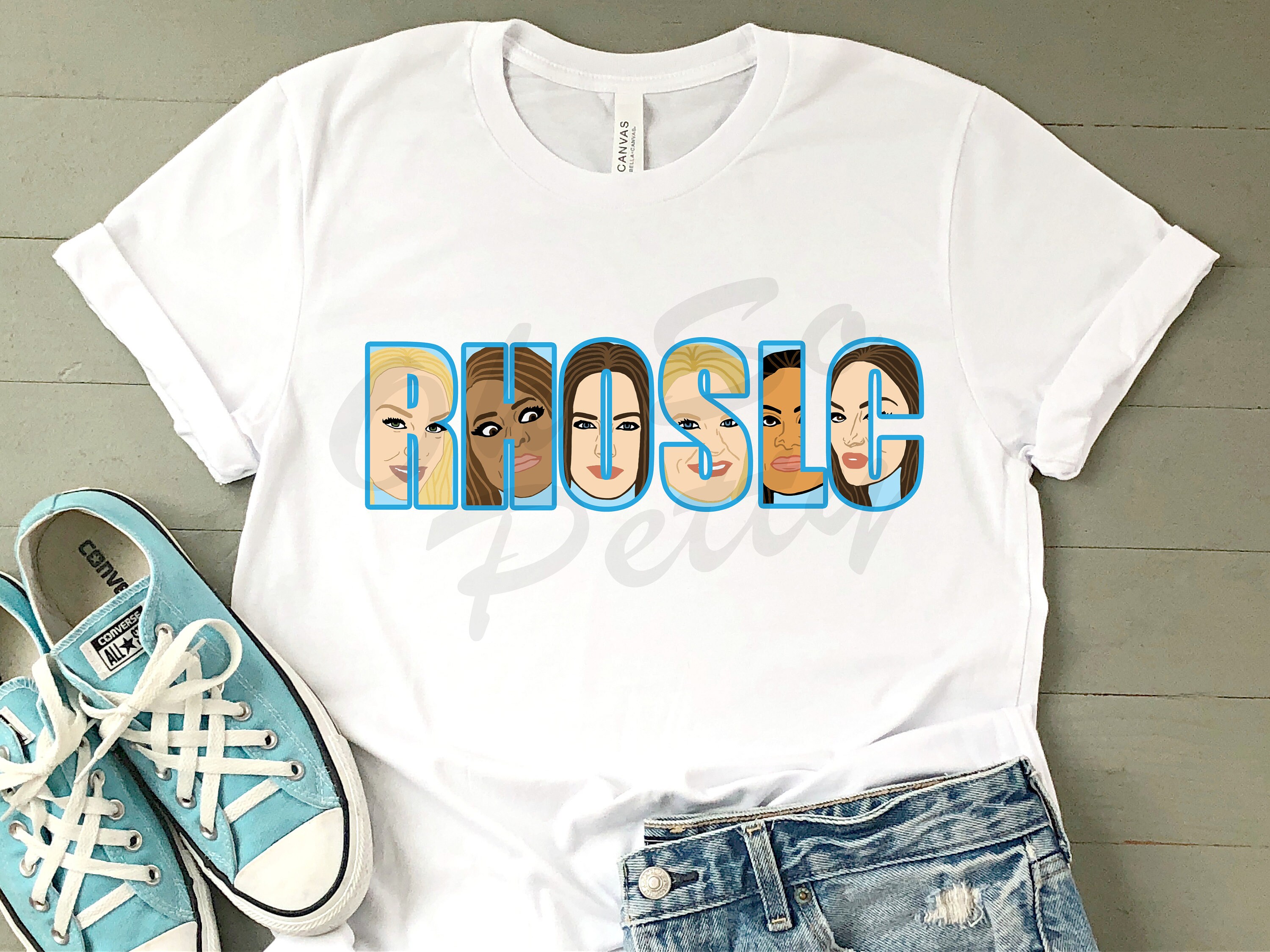 RHOSLC CAST Shirt Real Housewives of Salt Lake City TShirt | Etsy