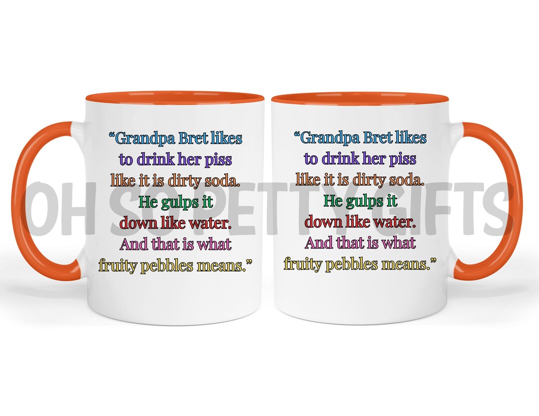 ONE Pee Gate Secret Lives Mormon of Wives 11 Oz Coffee Mug SLOMW Fruity ...