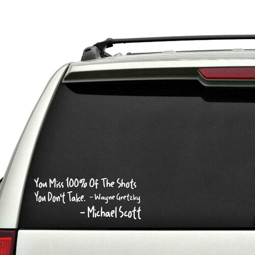 Prison Mike the Office Car Laptop DECAL - Etsy