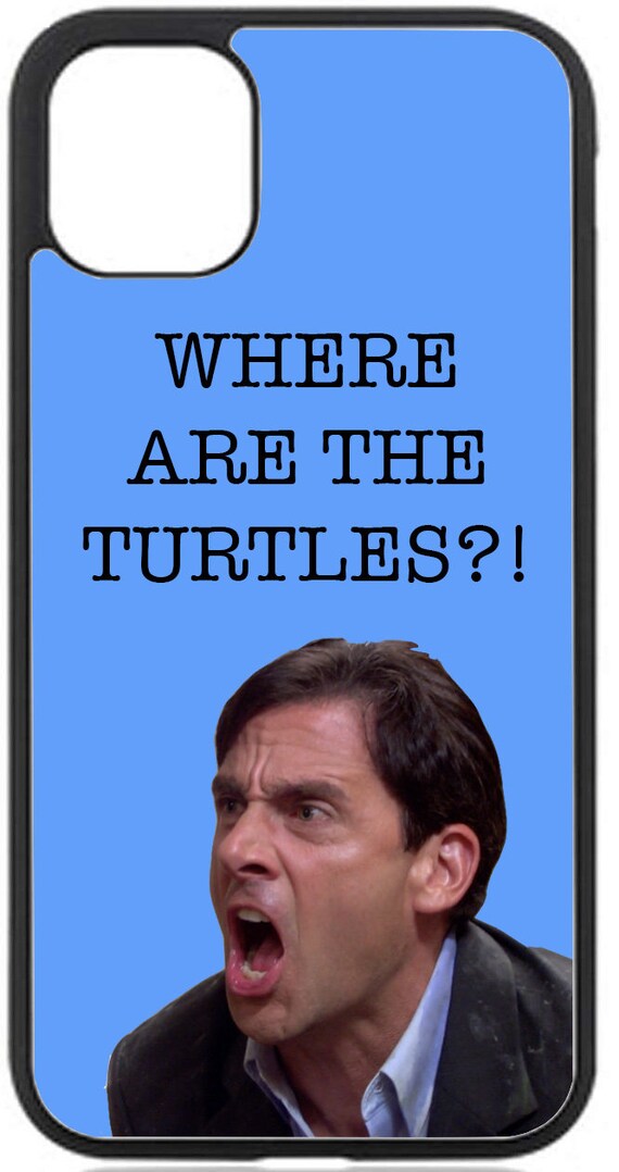Iphone Case Cover the Office Michael Scott Turtles 7 7 8 8 X | Etsy