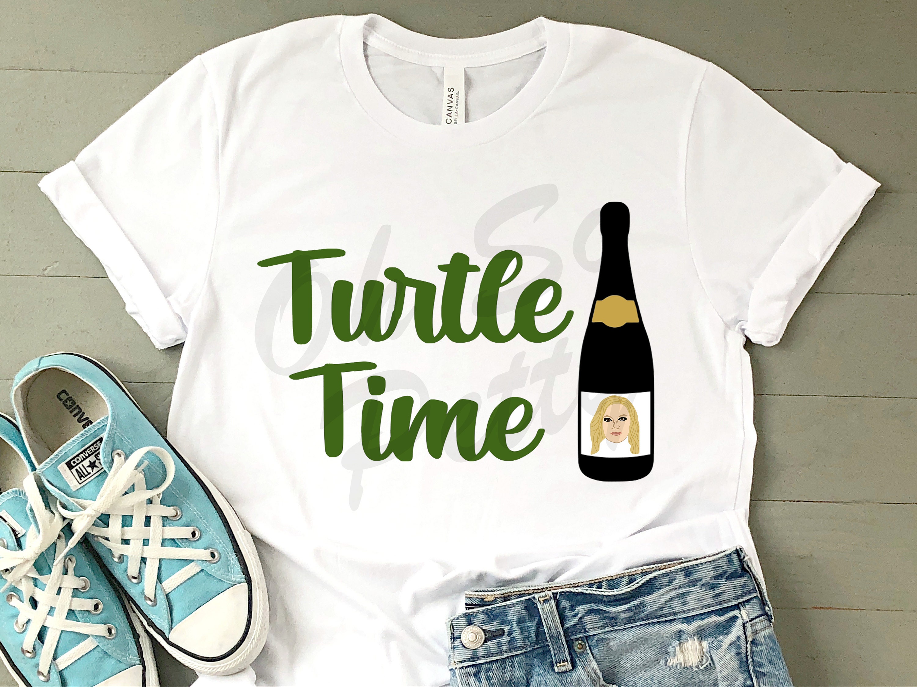 RHONY Turtle Time Shirt Ramona Real Housewives of New York | Etsy