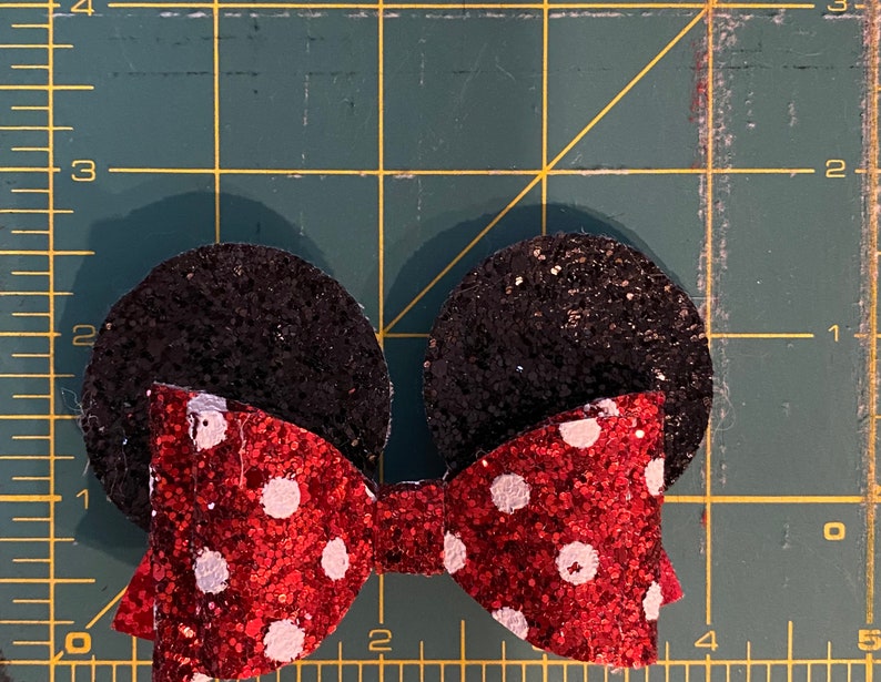 Famous Mouse Inspired Bow Mickey Hair Bow Minnie Hair Bow - Etsy