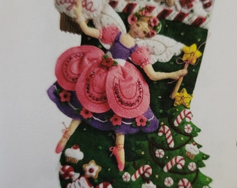 PDF Pattern Only sugar Plum Fairy Christmas Stocking Pattern - Etsy