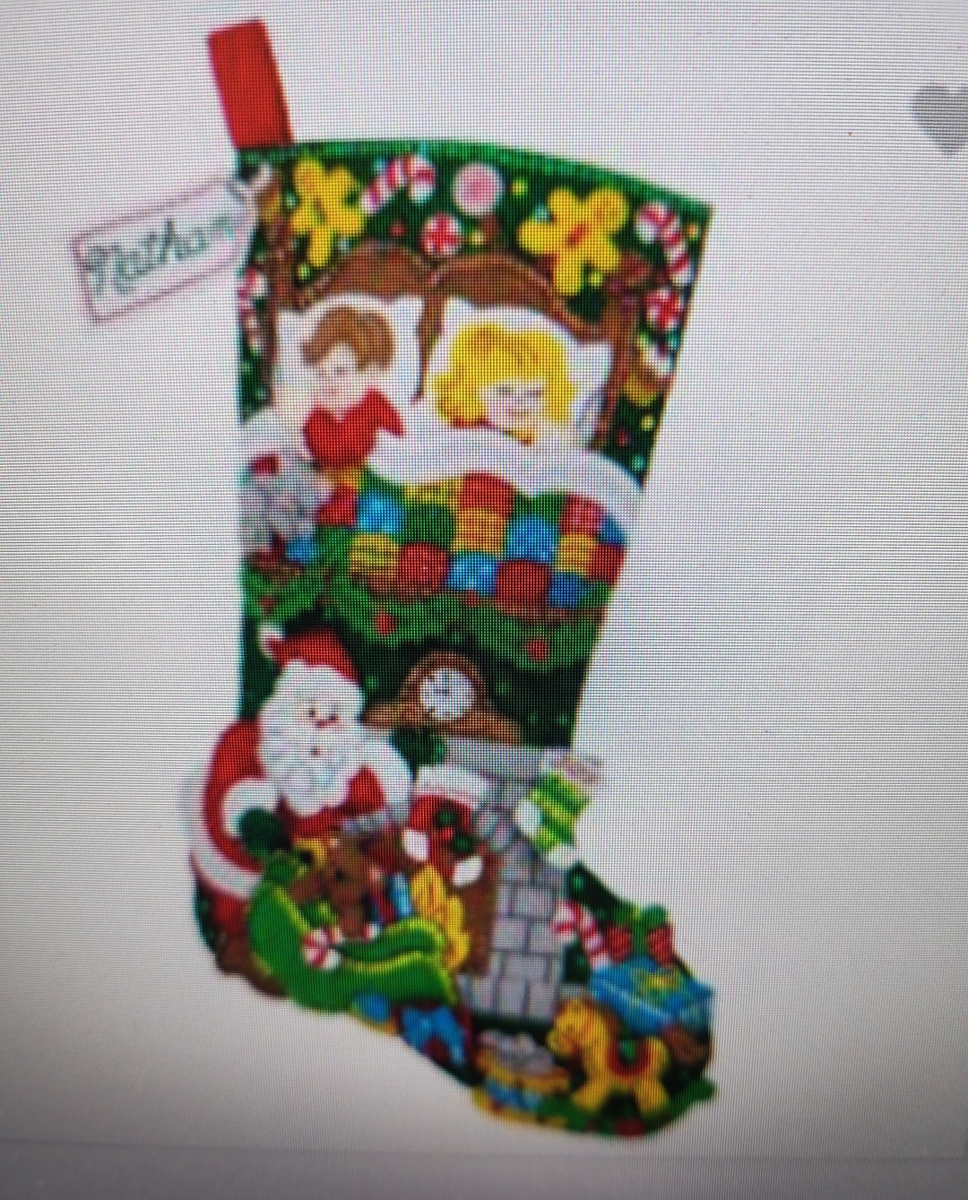 Twas the Night Before Christmas Stocking - Etsy