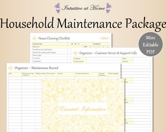 House Repair List - Etsy