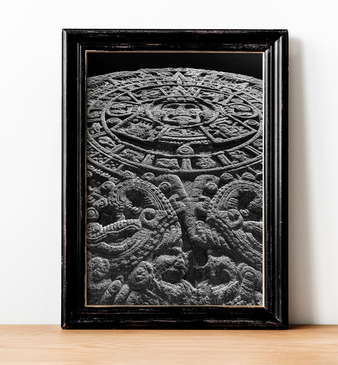 Piedra Del Sol Fine Art Photography Print| Aztec | Mexica Art ...