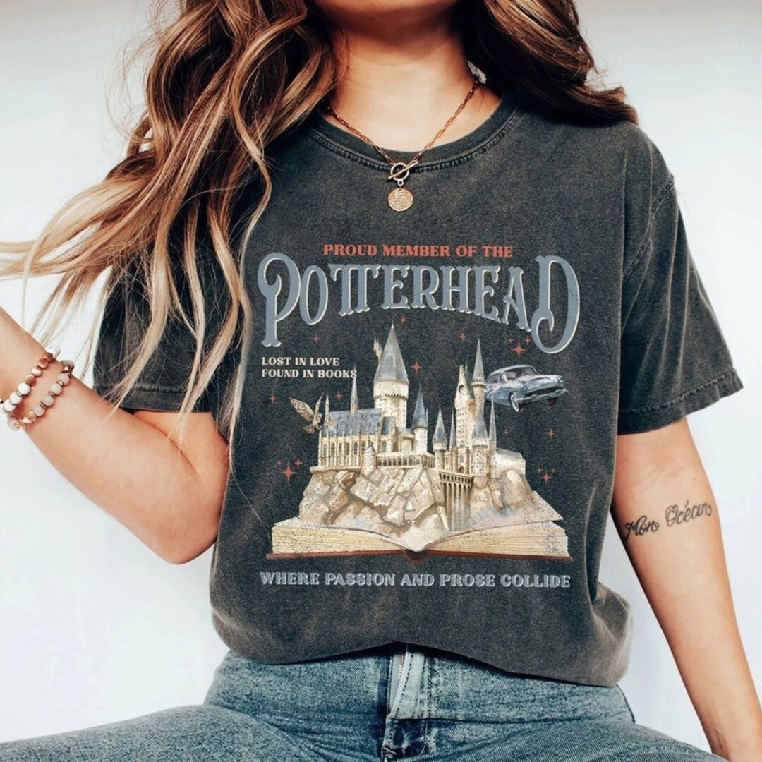 Potterhead Shirt, Proud Member of the Potterhead Tee, Potter Shirt, HP ...