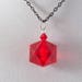 Ruby Gamescience D20 Dice Necklace Polycarbonate Tabletop | Etsy