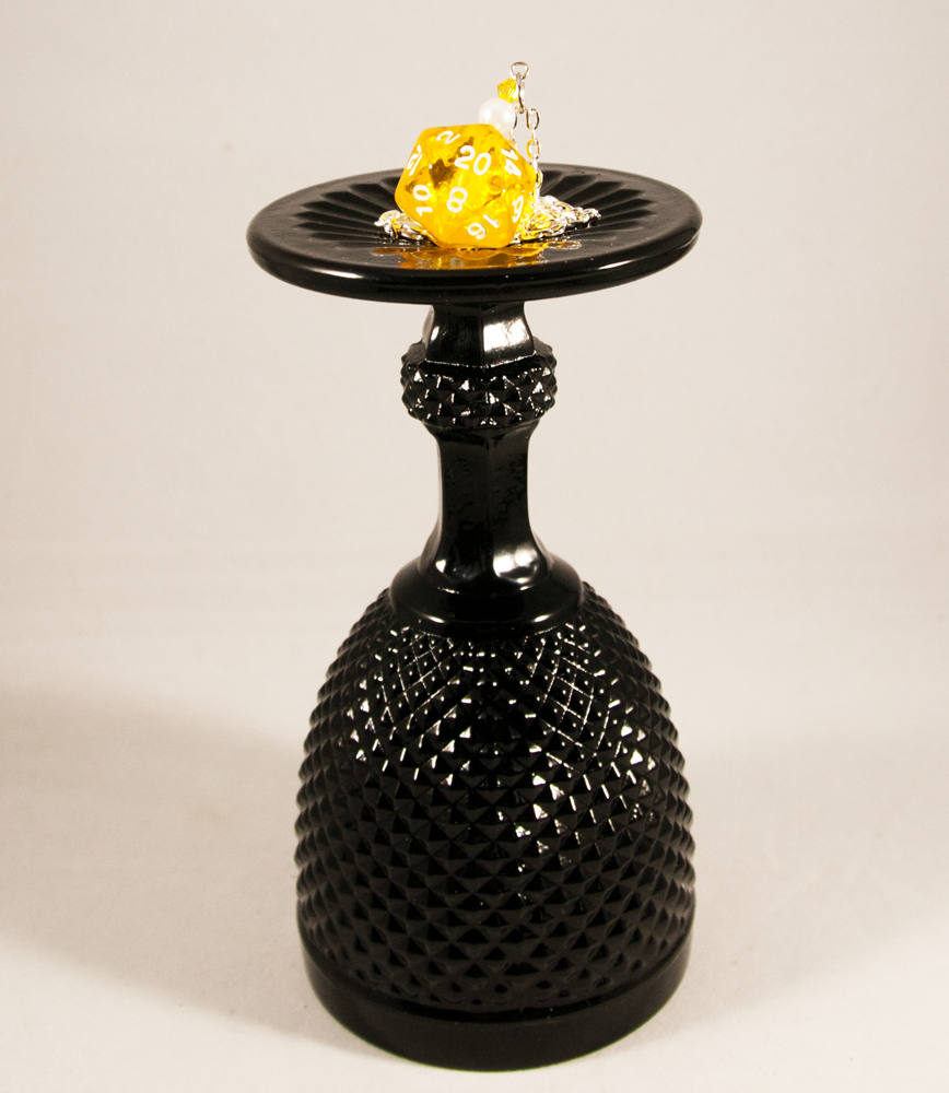 Translucent Yellow D20 Dice Necklace Tabletop Gaming Jewelry - Etsy