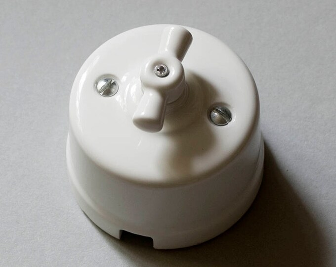 Period Porcelain Light Switch - Etsy