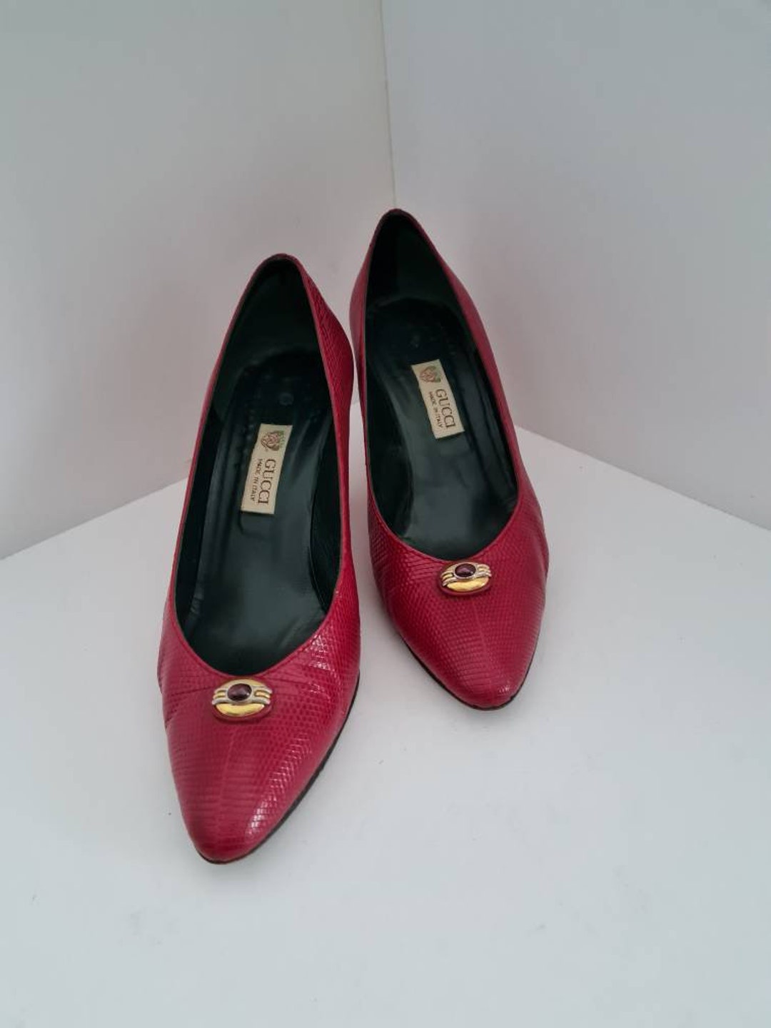 Gucci Vintage High Heels - Etsy