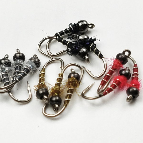 Fly Fishing Flies Zebra Nymphs - Etsy