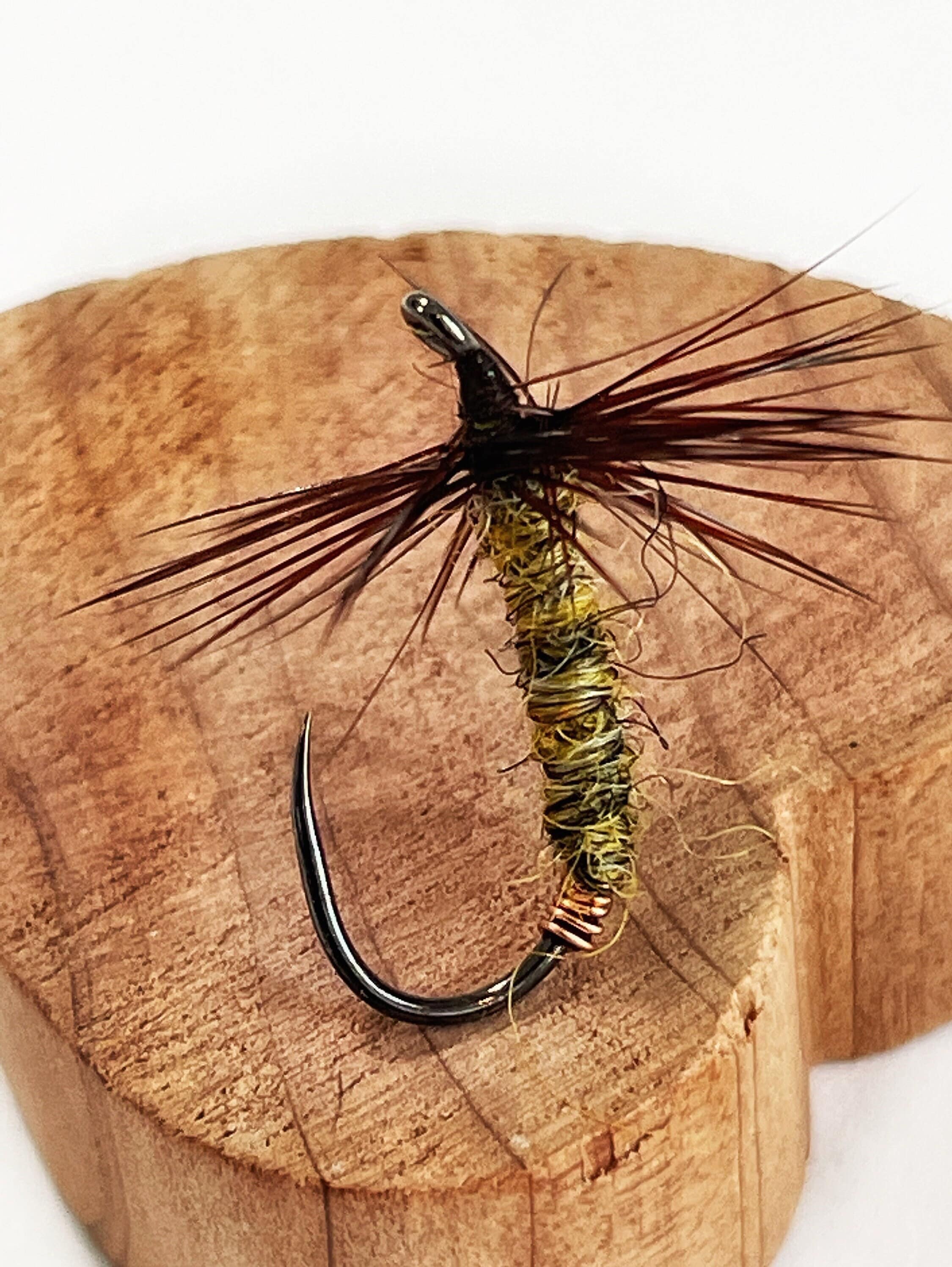 Kebari Khaki Killer Bug:pack of 2 Tenkara Fly Fishing - Etsy