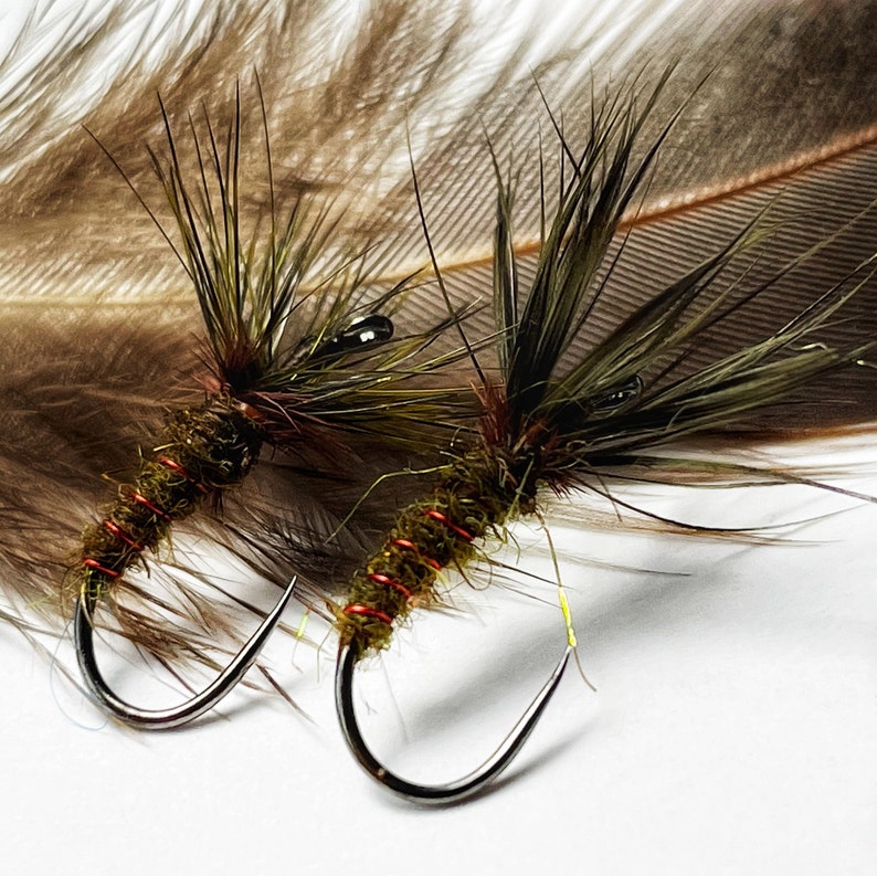Hiruko Sakasa Kebari 2 Pack: Tenkara Tenkara Flies Kebari - Etsy