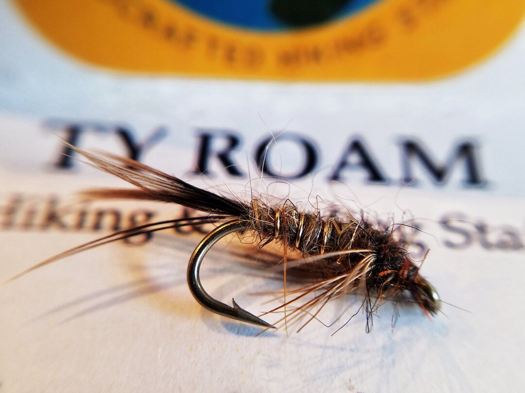 Biscuits-n-gravy package of 2 Trout Fly Pattern, Fly Fishing Flies, TY ...