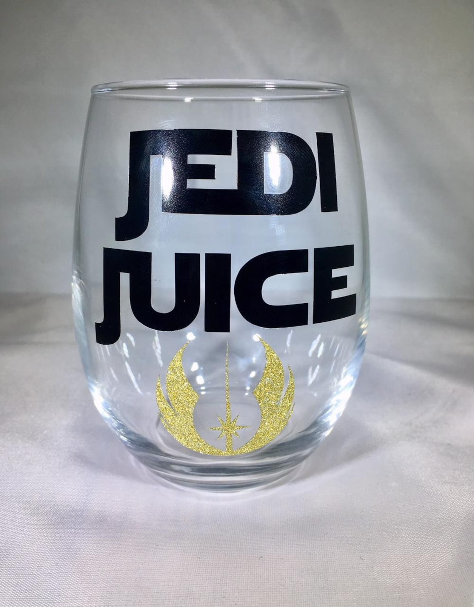Jedi Juice Wine Glass Jedi Wine Glass Star Gift Star Wine | Etsy