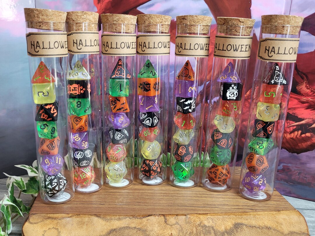 Halloween Dice Set, Dice for Pen & Paper Role Playing - Etsy