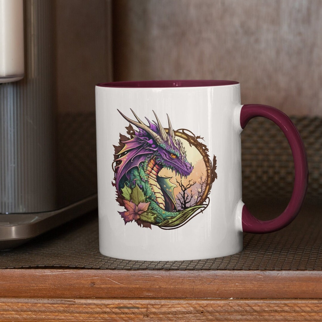 Coffee Cup Dragon Head Cup With Dragon - Etsy