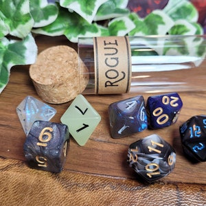 Rogue Dice Set, Dice for Dungeons & Dragons or Other Pen and Paper Role ...