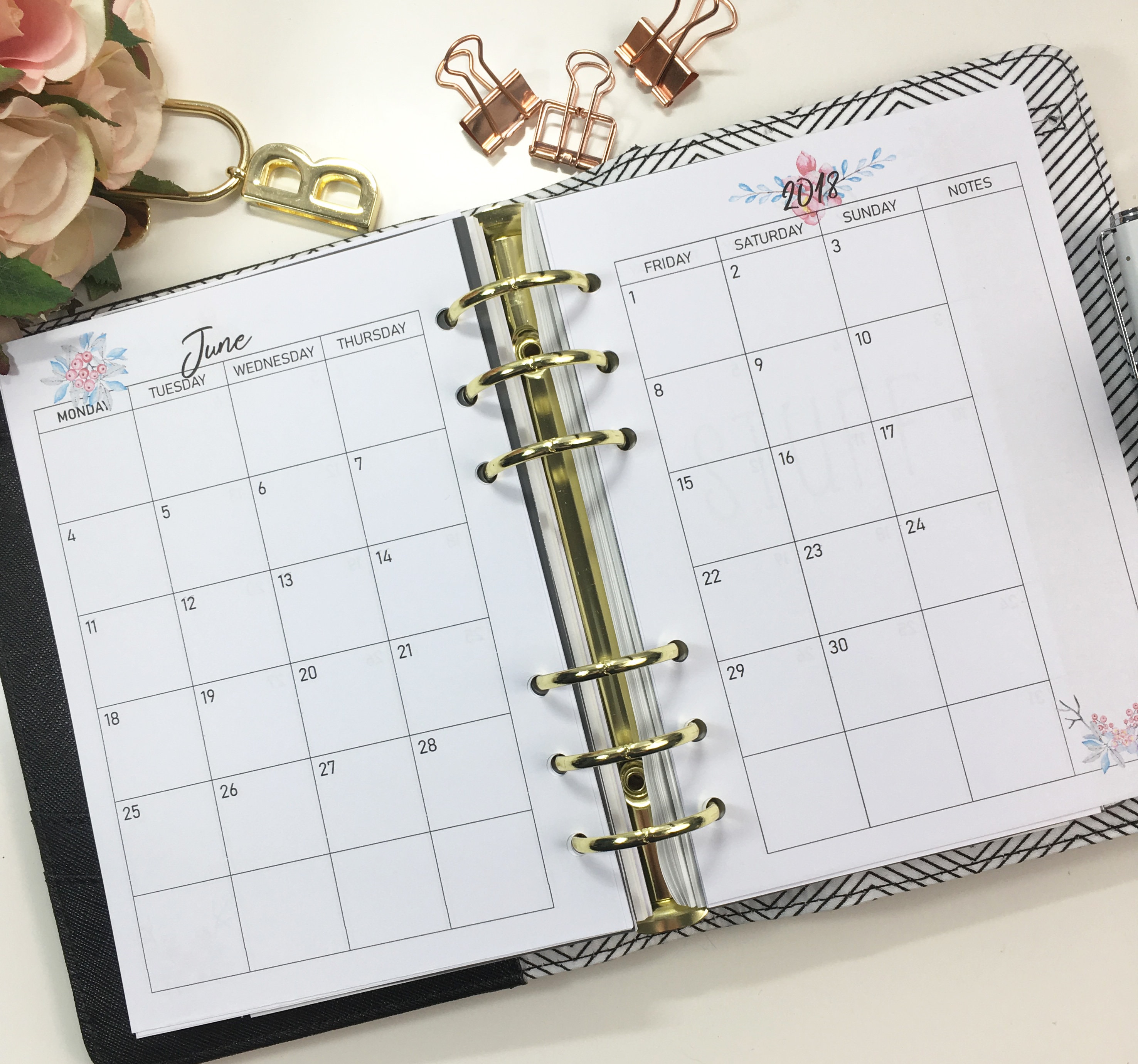 Printed Personal Wide Planner Inserts Monthly Refill Month Etsy printed-personal-wide-planner-inserts-monthly-refill-month-etsy
