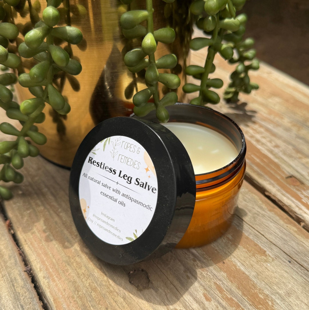 RLS Relief Salve Cream Magnesium Lemongrass Oils POTENT - Etsy