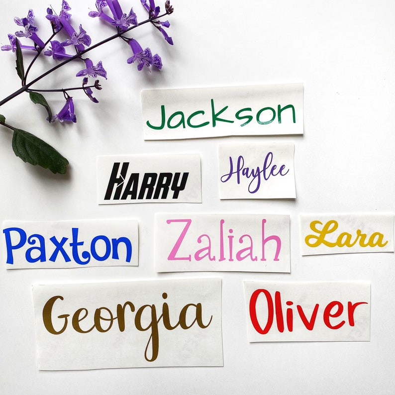 Custom Name Labels Personalised Name Label Kids Name Labels - Etsy ...
