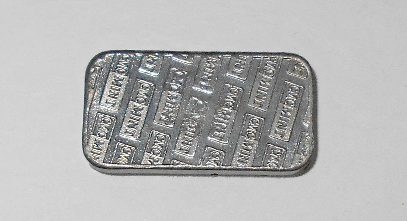 Fine .999 Tin Ingot, One Gram Buffalo/bison Bar - Etsy
