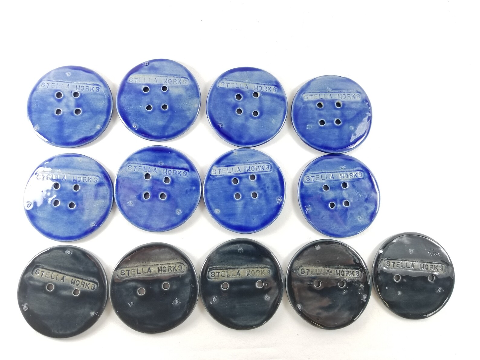 Cosmic Buttons - Handmade Pottery Galaxy Buttons - Ceramic Buttons for ...