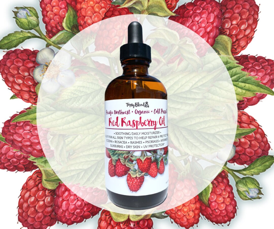 Organic Red Raspberry Seed Oil to Protect and Nourish Skin • 4oz of ...