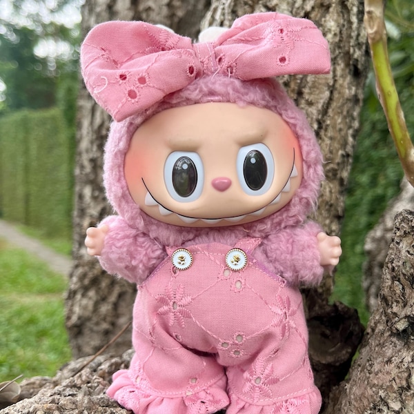 Pink Labubu Doll - Etsy