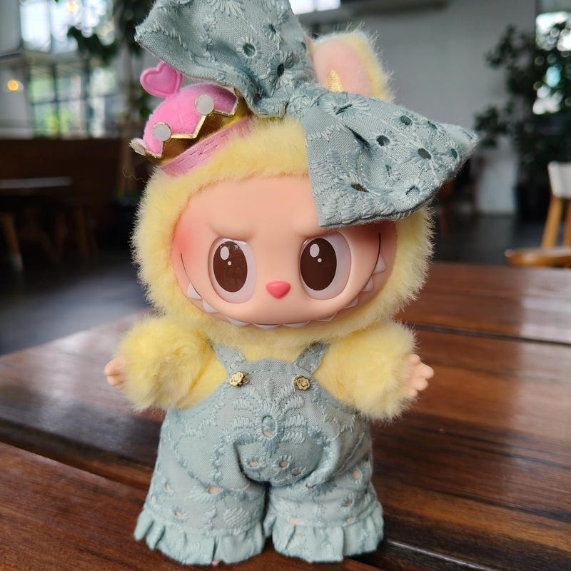 Green Labubu Doll - Etsy UK
