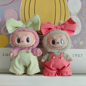 Patrón PDF para mono Labubu con guía de costura detallada: crea tu ...