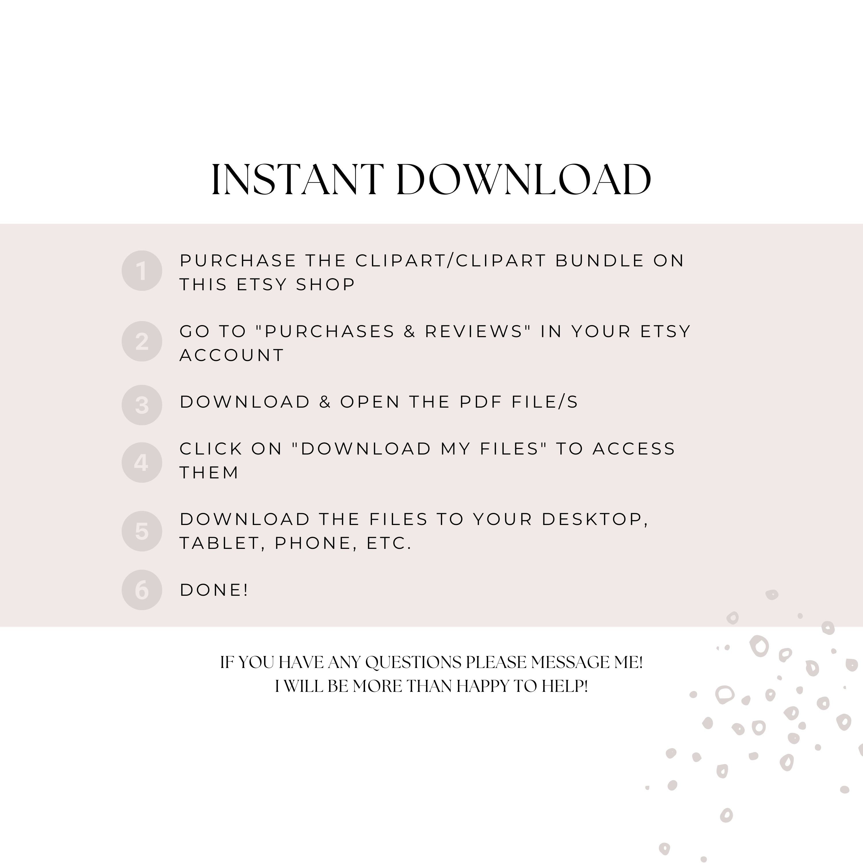 Cute Pastel Easter Animal Clipart Bundle Colorful Watercolor Easter ...